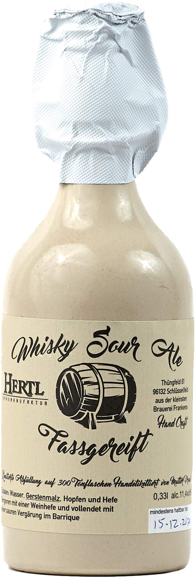 Order Whisky Sour Ale | Barrel Aged Ale | Honest & Rare