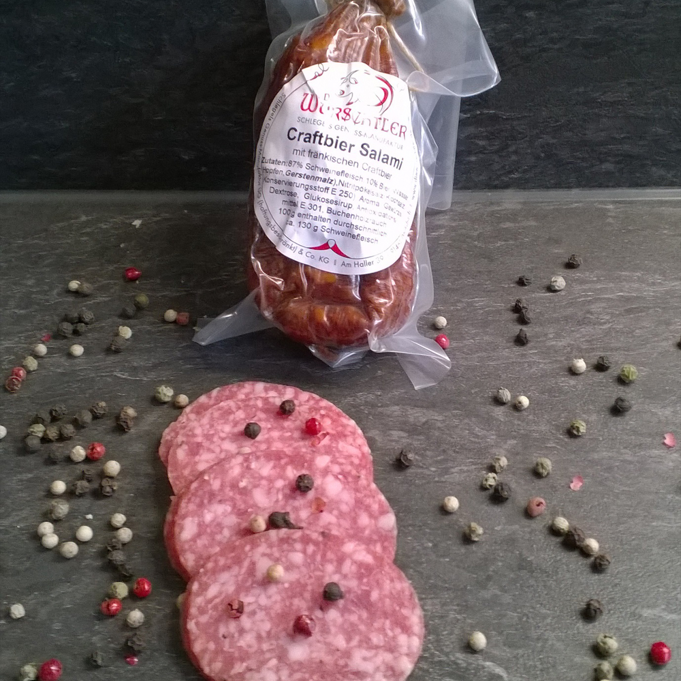 Buy the Wurschtler Craft Beer Salami | Honest & Rare