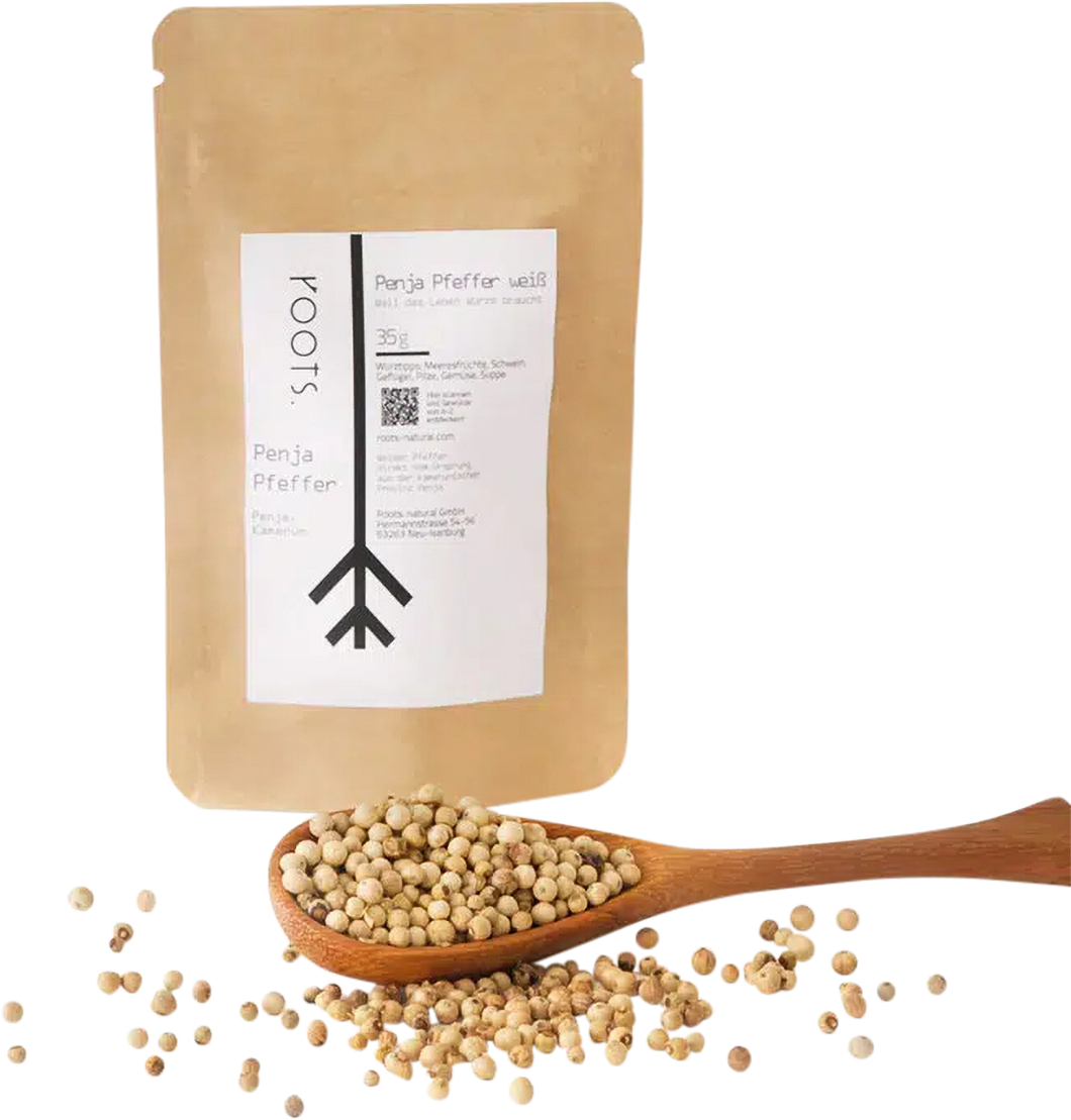 roots. Buy White Penja Pepper | Honest & Rare