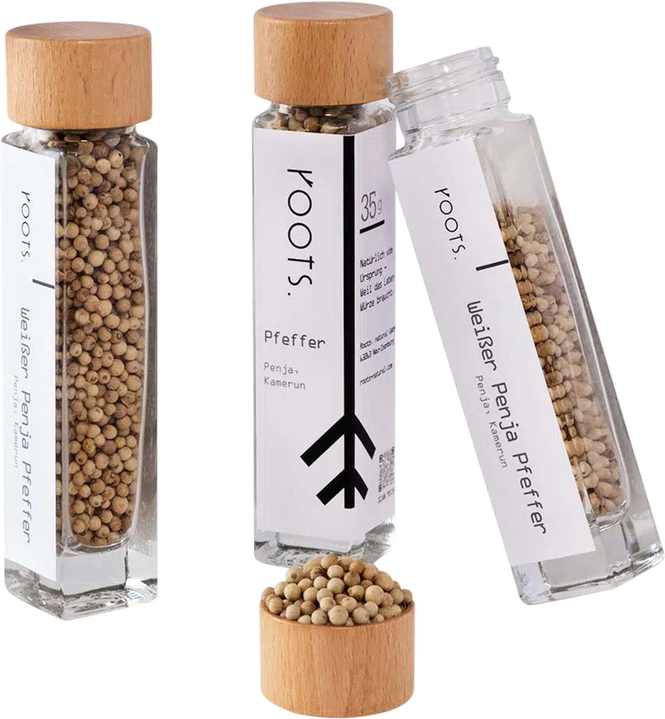 roots. Buy White Penja Pepper | Honest & Rare