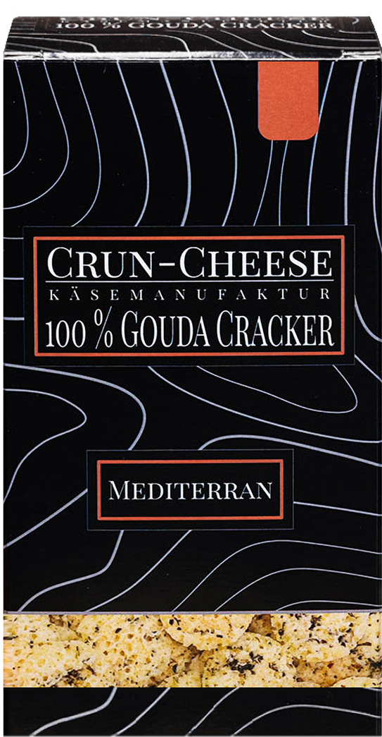 Crun-Cheese Käse Cracker Mediterran kaufen | Honest & Rare