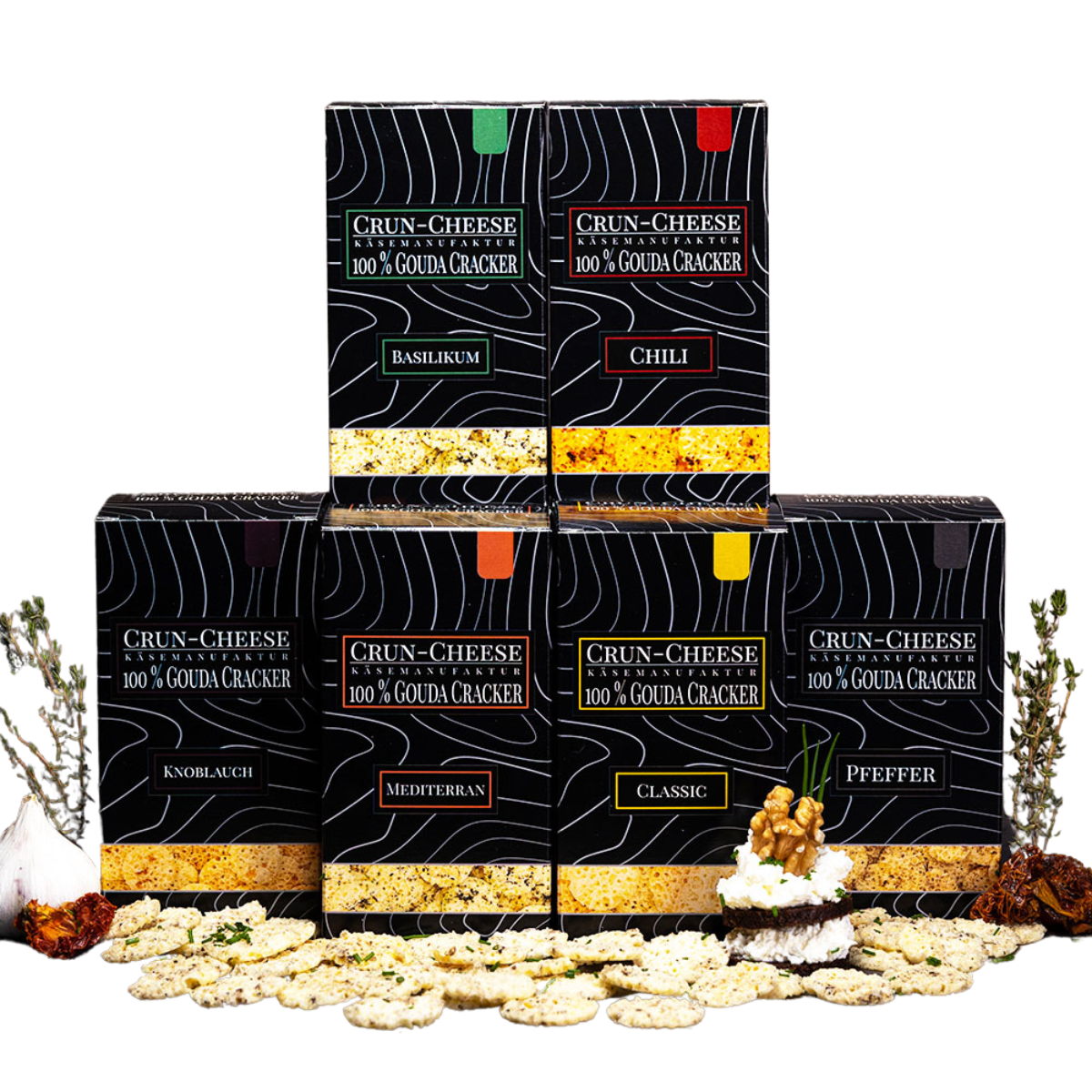 Crun-Cheese Käse Cracker Starter Set kaufen | Honest & Rare