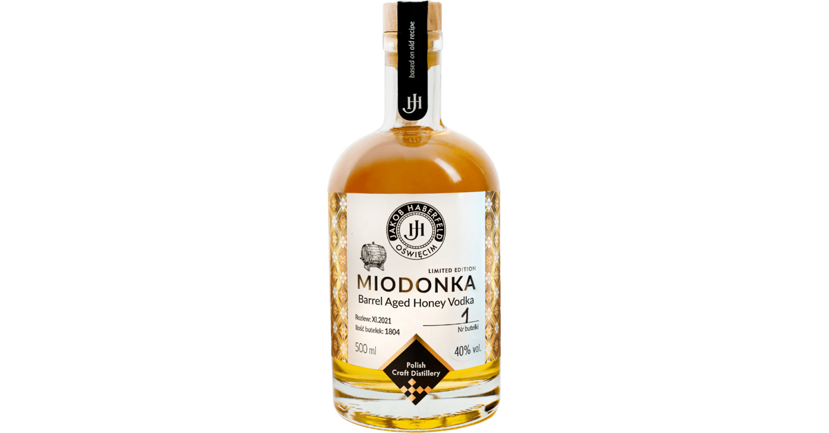 Miodonka Barrel Aged Honey Vodka kaufen | Honest & Rare