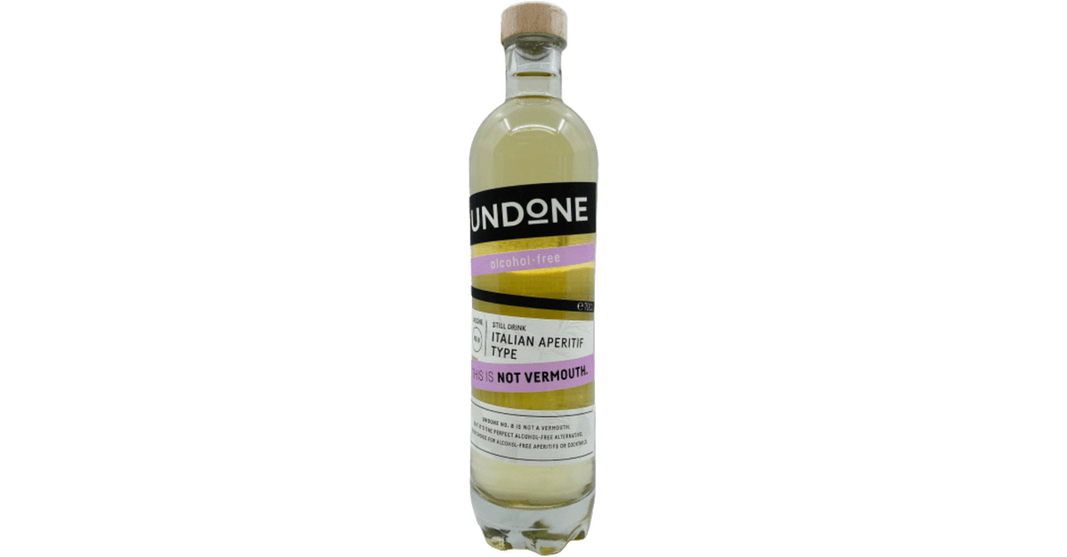 Buy UNDONE No. 8 Alcohol Free Vermouth | Honest & Rare