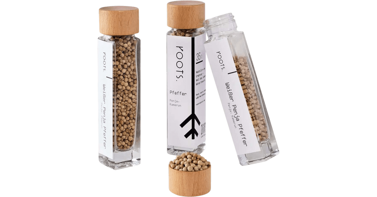 roots. Buy White Penja Pepper | Honest & Rare